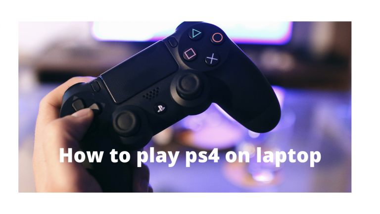 How to play ps4 on laptop | How to use Laptop as Monitor for PS4 ...